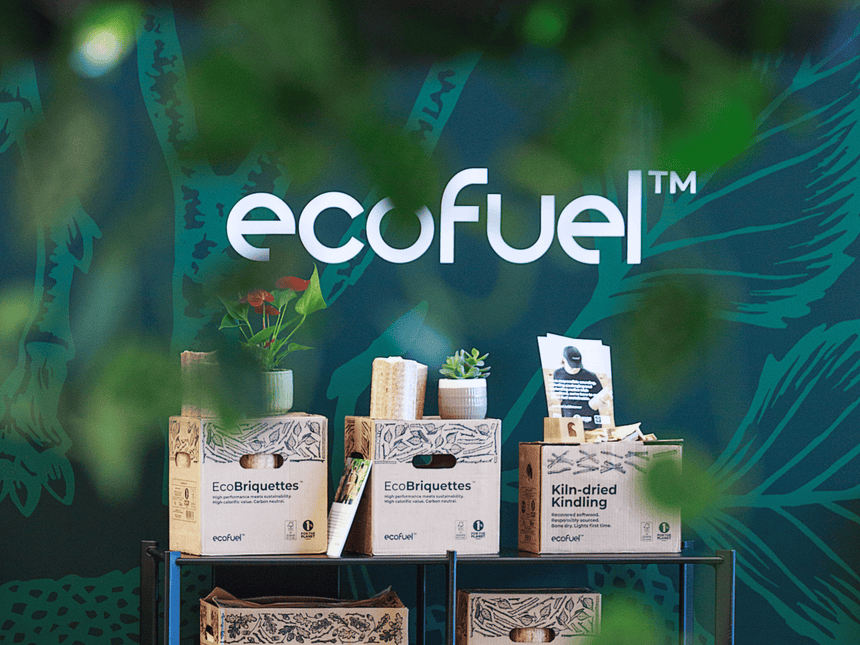 ECOFUEL™ Pinikay Heat Logs. 960Kg Pallet